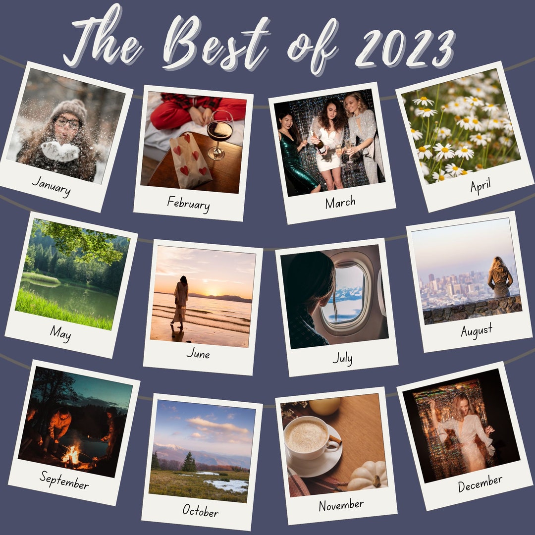 Social Media Recap Post Canva Template - Etsy