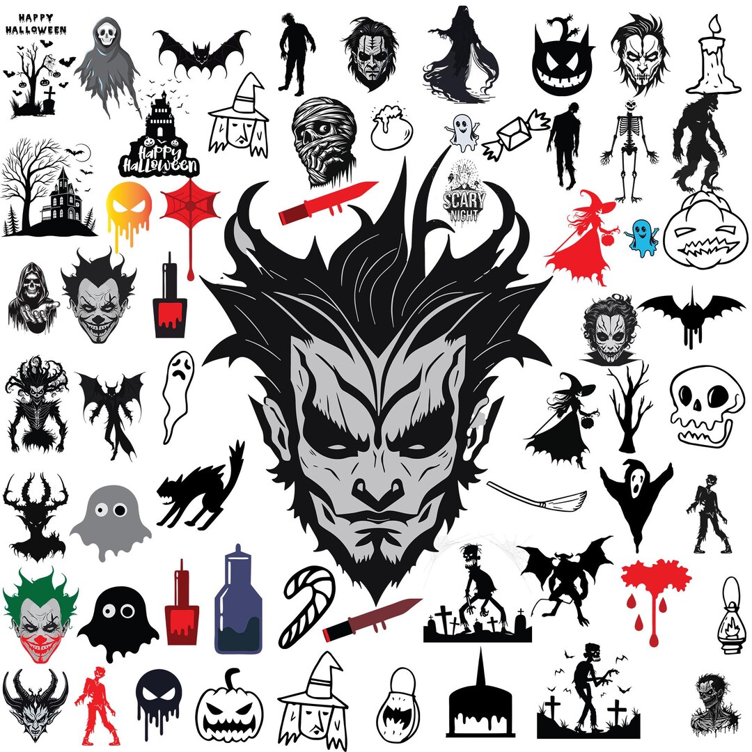 Classic Horror Svg, Dracula Svg, Monster Svg, Horror Svg Bundle, Vector ...