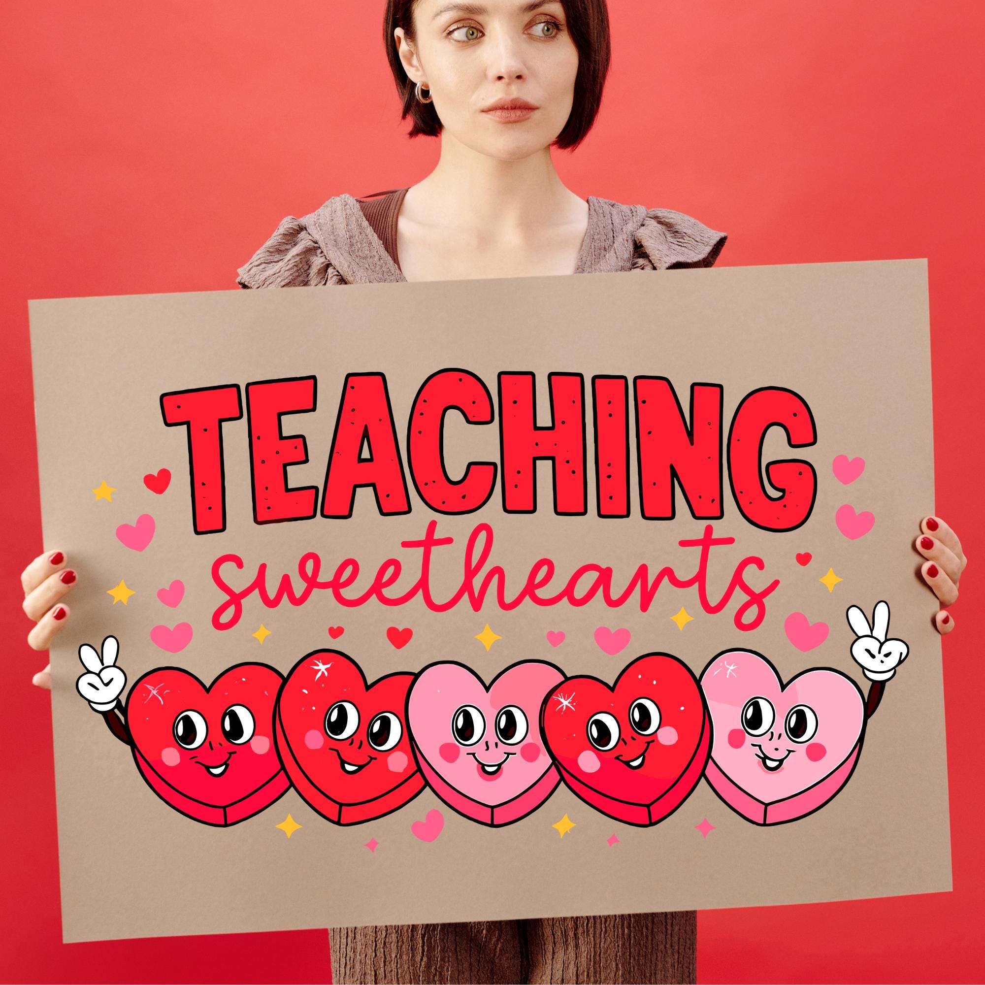 Loved Teacher Valentine Png, School Valentine, Book Lover, Floral ...