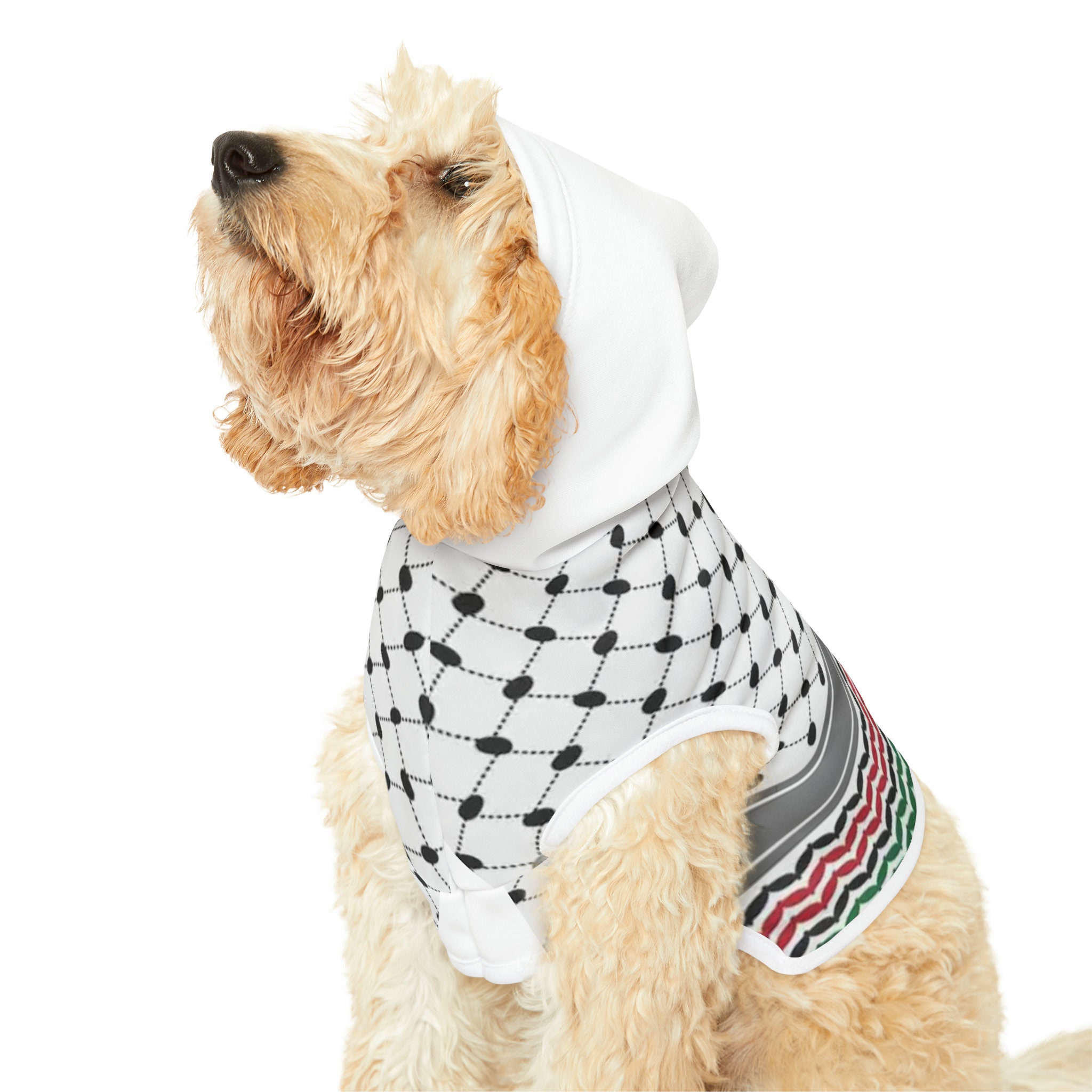 Palestine Pet Hoodie, Palestine Keffiyeh, Palestine Flag Shirt ...