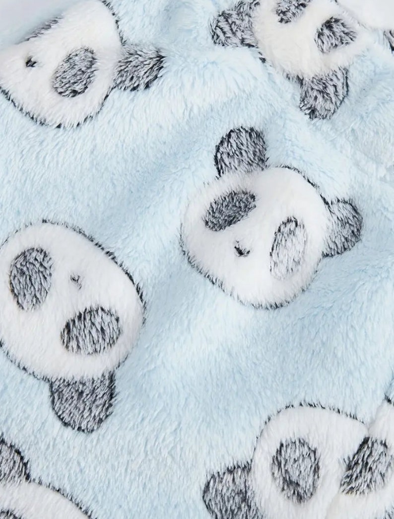 Cute Panda & Bear Pajama Lounge Set, Comfy Crew Neck Tank Top and ...