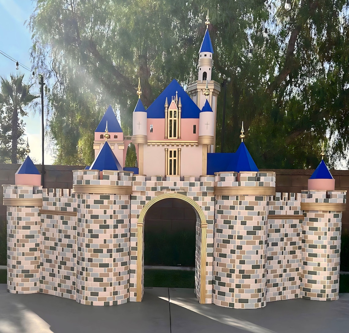 Castle Backdrop - Etsy