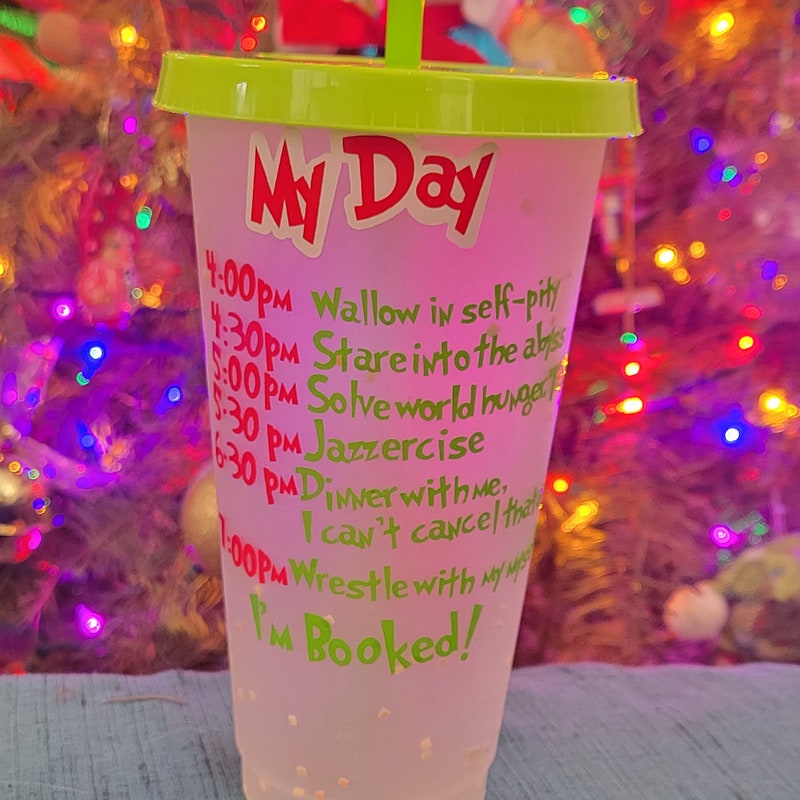 Water Tumbler Schedule - Etsy UK