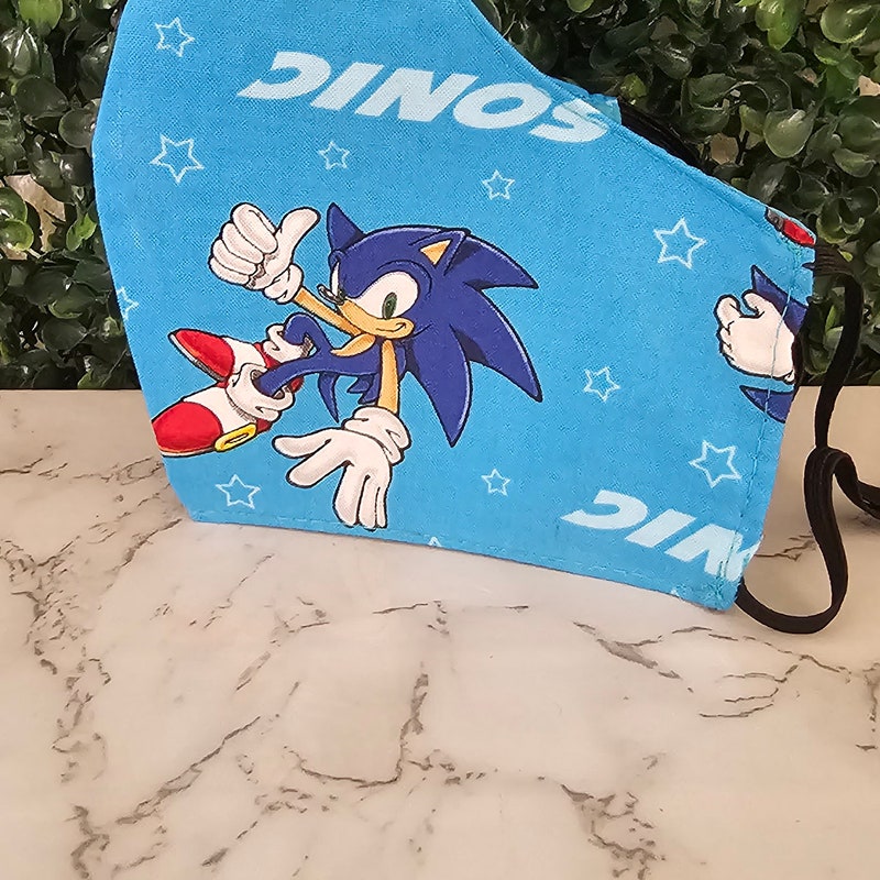 Sonic Hedgehog Masks - Etsy