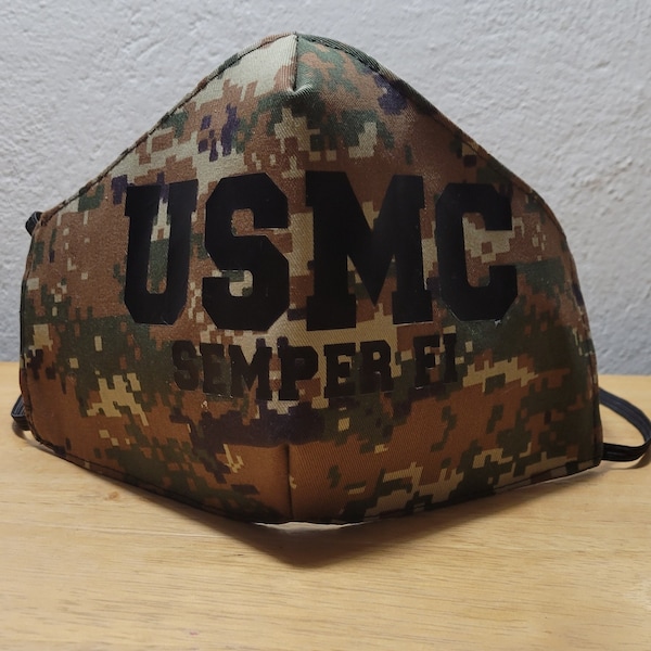Marine Corps Face Mask - Etsy