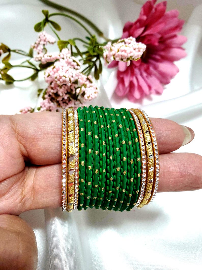 Kids Metal Bangle Set Indian Pakistani Churi | Churiyan Bangles ...