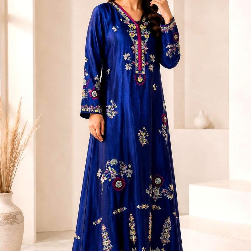 Sheesha Silk Dupatta - Etsy