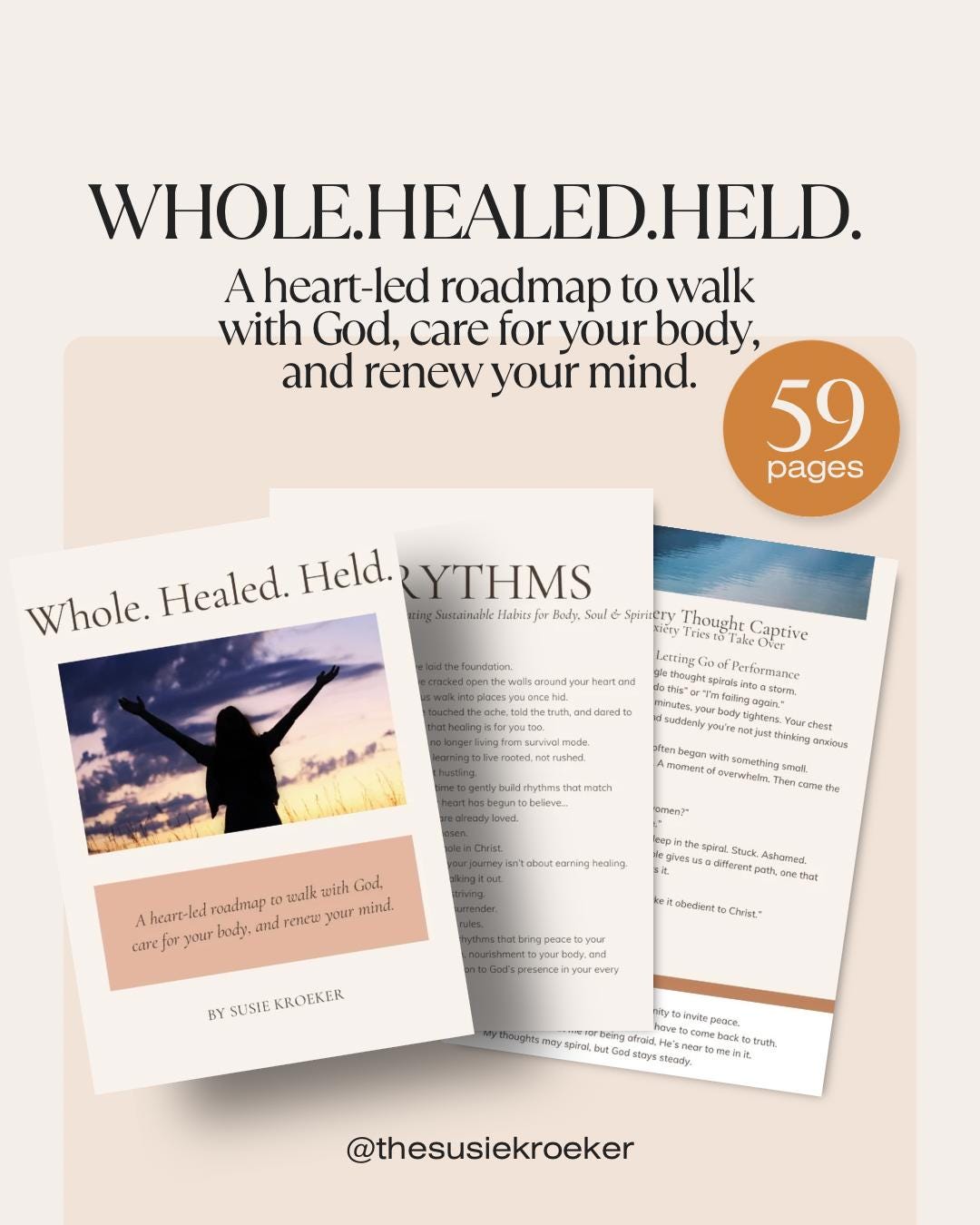 Whole.healed.held., Healing Guide, Anxiety, Pain, Loneliness ...