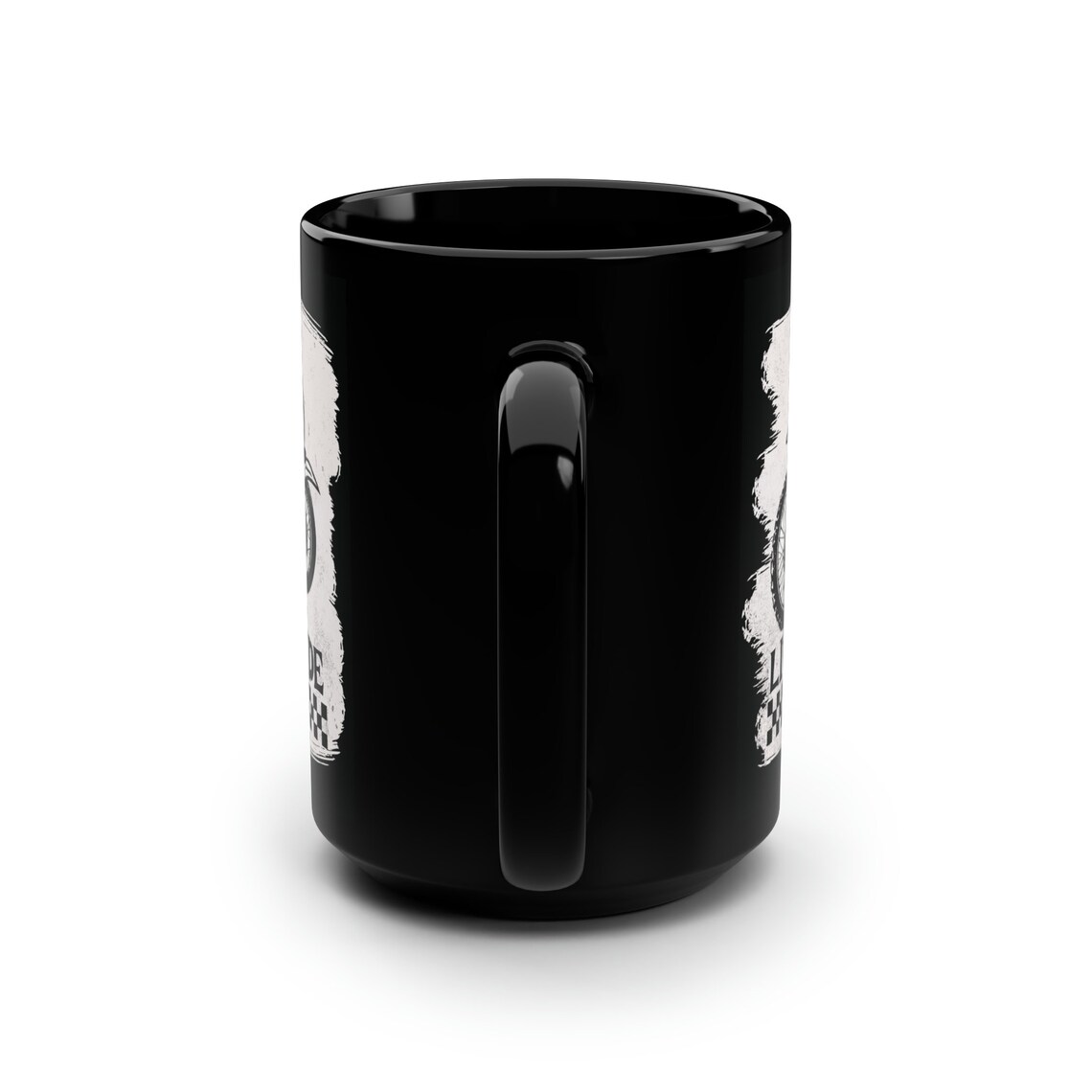 Coffee Cup Motorcycle, Coffee Mug Dirt Bike Enthusiast, Black Mug 15oz ...