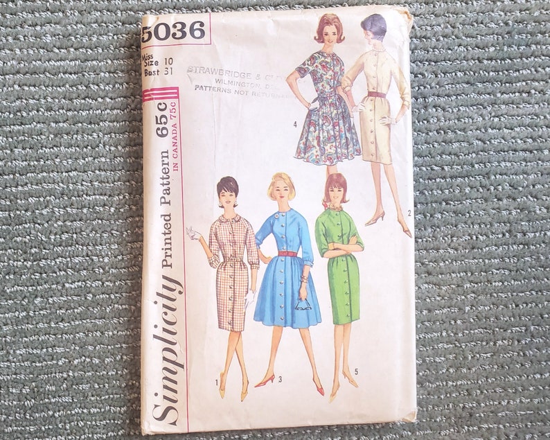 You Choose 1960's Vintage Patterns Skirt Sets, Dresses, Flared Skirt ...