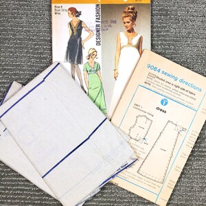 Simplicity 6094 Evening Dress in 3 Lengths - Sz 8, Bust 31.5 Vintage ...
