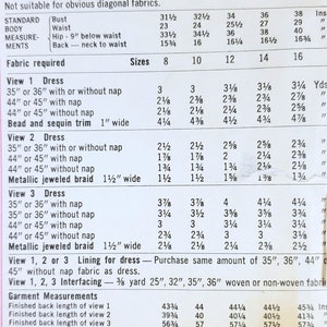 Simplicity 6094 Evening Dress in 3 Lengths - Sz 8, Bust 31.5 Vintage ...