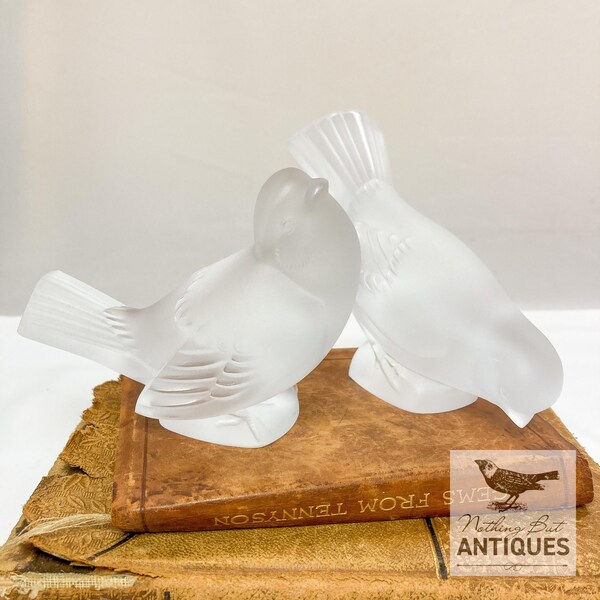 Lalique Sparrows - Etsy
