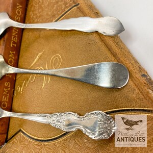Antique Sterling Silver Souvenir Spoons, Kansas City MO, Fort Smith ARK ...