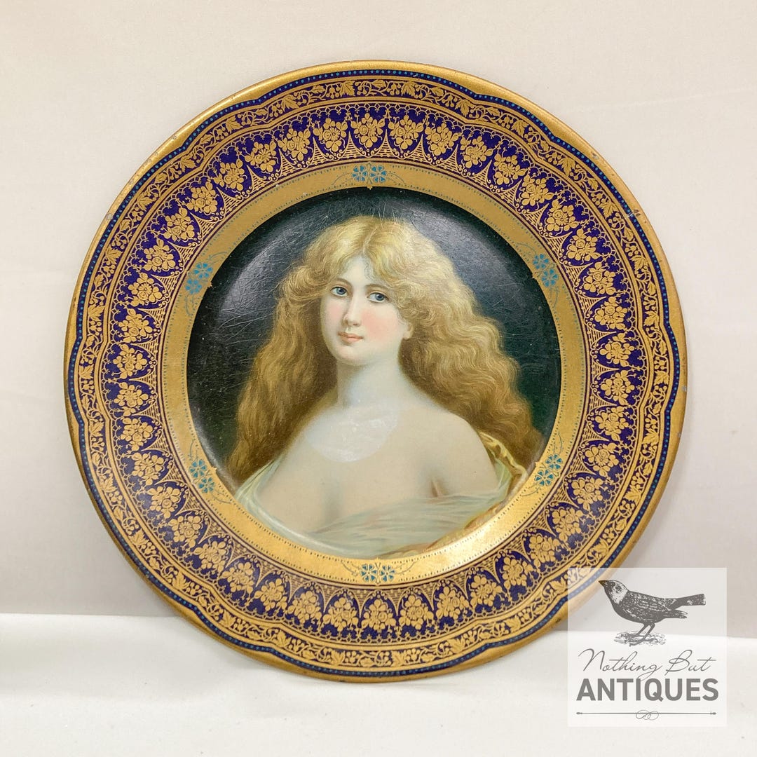 Antique Vienna Art Beer Tray, Tin Litho Plate Unmarked, Ca. 1890 - 1910 ...