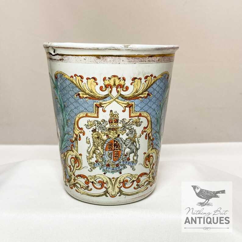 Antique Queen Victoria 1897 Jubilee RARE Enamelware Commemorative ...