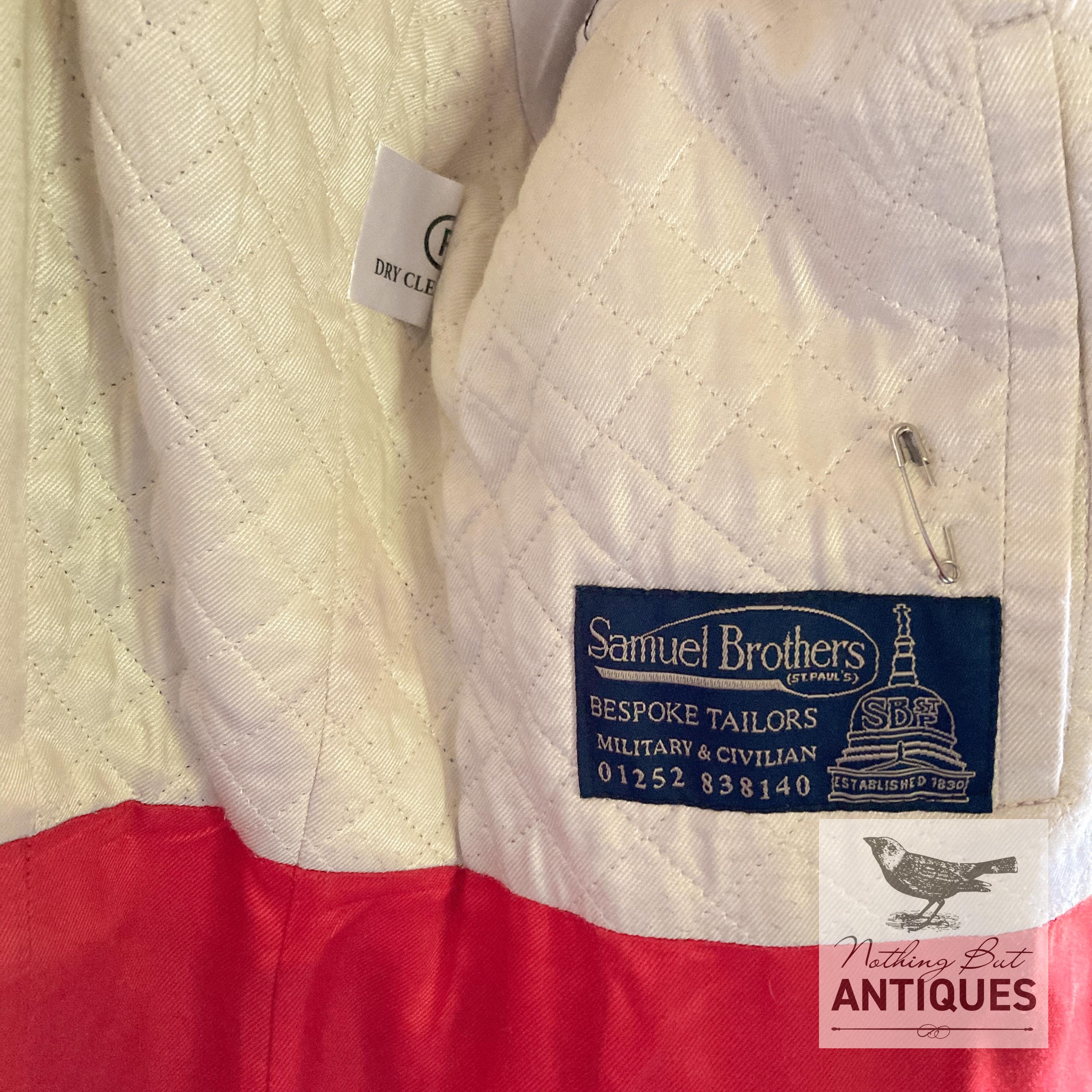 British Army Red Tunic Ceremonial Uniform Jacket, by Samuel Brothers of ...