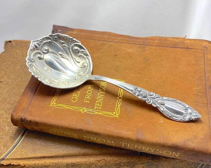 Antique Sterling Silver Bonbon or Bon Bon Spoon - Etsy