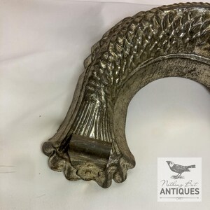 Antique Victorian Primitive Tin Aspic Jelly Mold, Koi Fish Motif, Ca ...