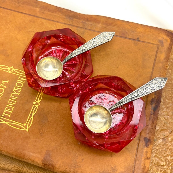 Antique Salt Dips - Etsy