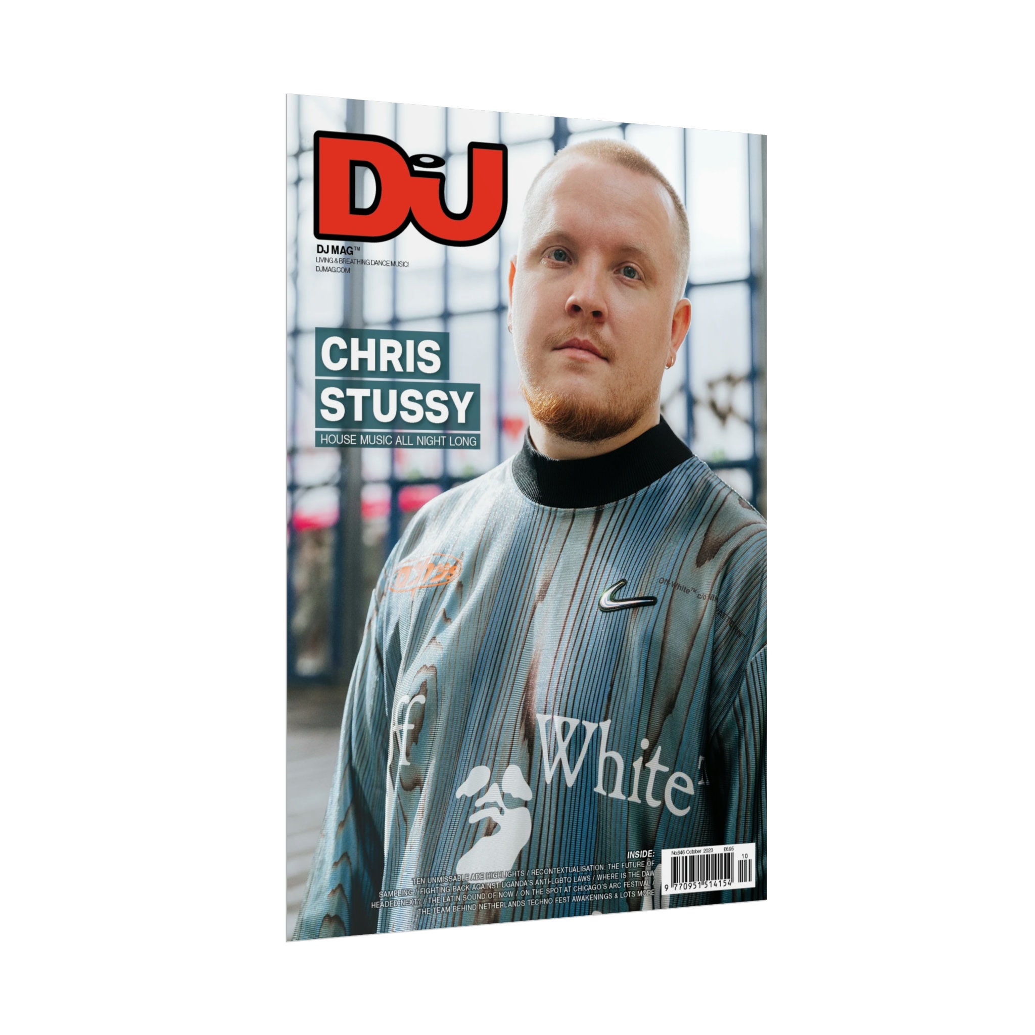 Chris Stussy Poster for DJ MAG - Etsy