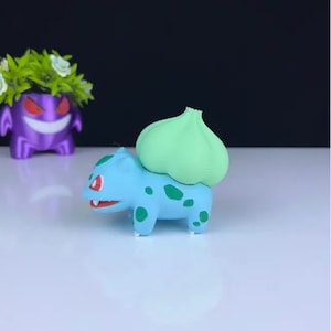 Bulbasaur 3D Printed Model - Pokemon Game Collectible Figurine Fan Art ...