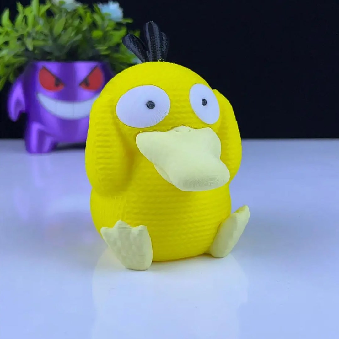 Psyduck Crochet 3D Printed Model Pokemon Game Collectible Figurine Fan ...