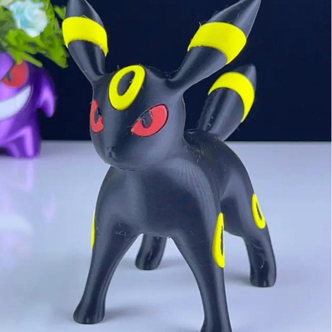Umbreon 3D Printed Model - Pokemon Game Collectible Figurine Fan Art ...
