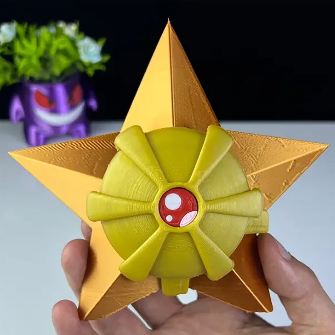 Staryu 3D Printed Model - Pokemon Game Collectible Figurine Fan Art ...