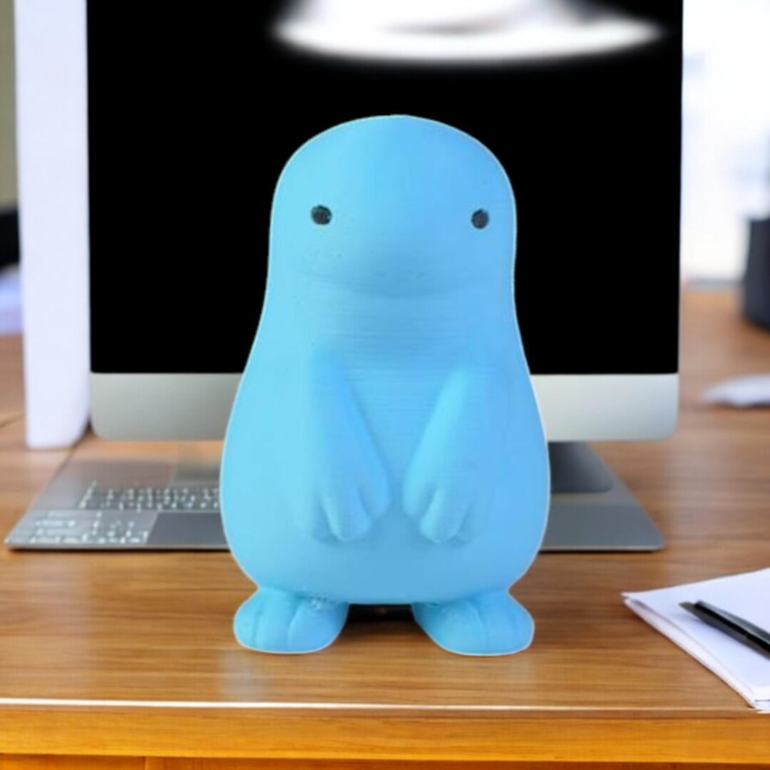 Quagsire 3D Printed Model - Pokemon Game Collectible Figurine Fan Art ...