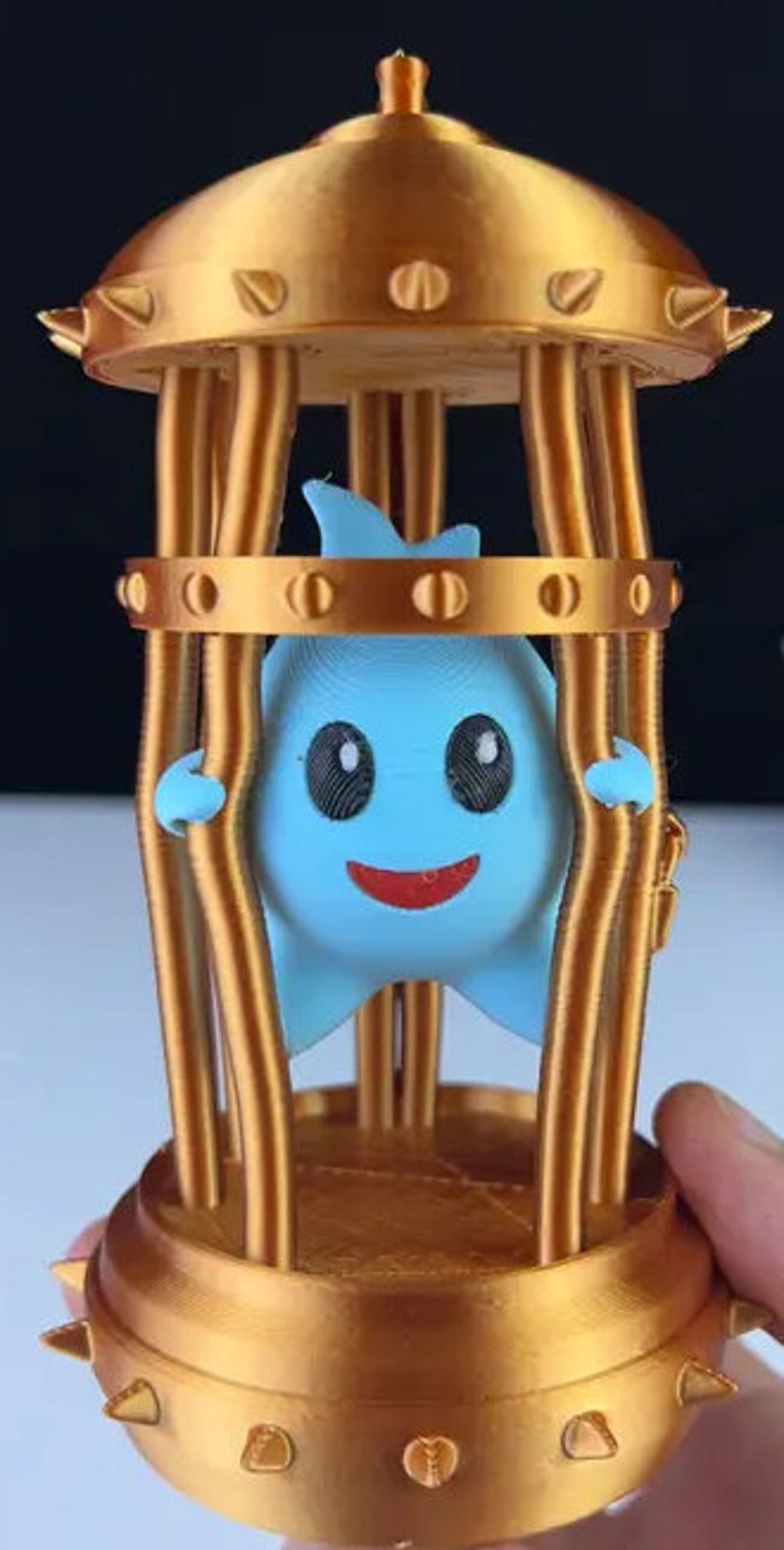 Super Mario Lumalee in Cage Figurine - Etsy