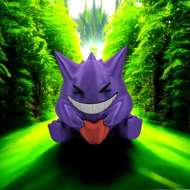 Gengar Desktop Figurine - Etsy