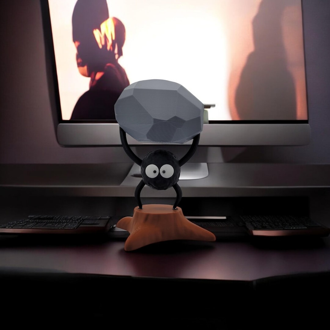 Susuwatari 3D Printed Model - Anime Game Collectible Figurine Fan Art ...