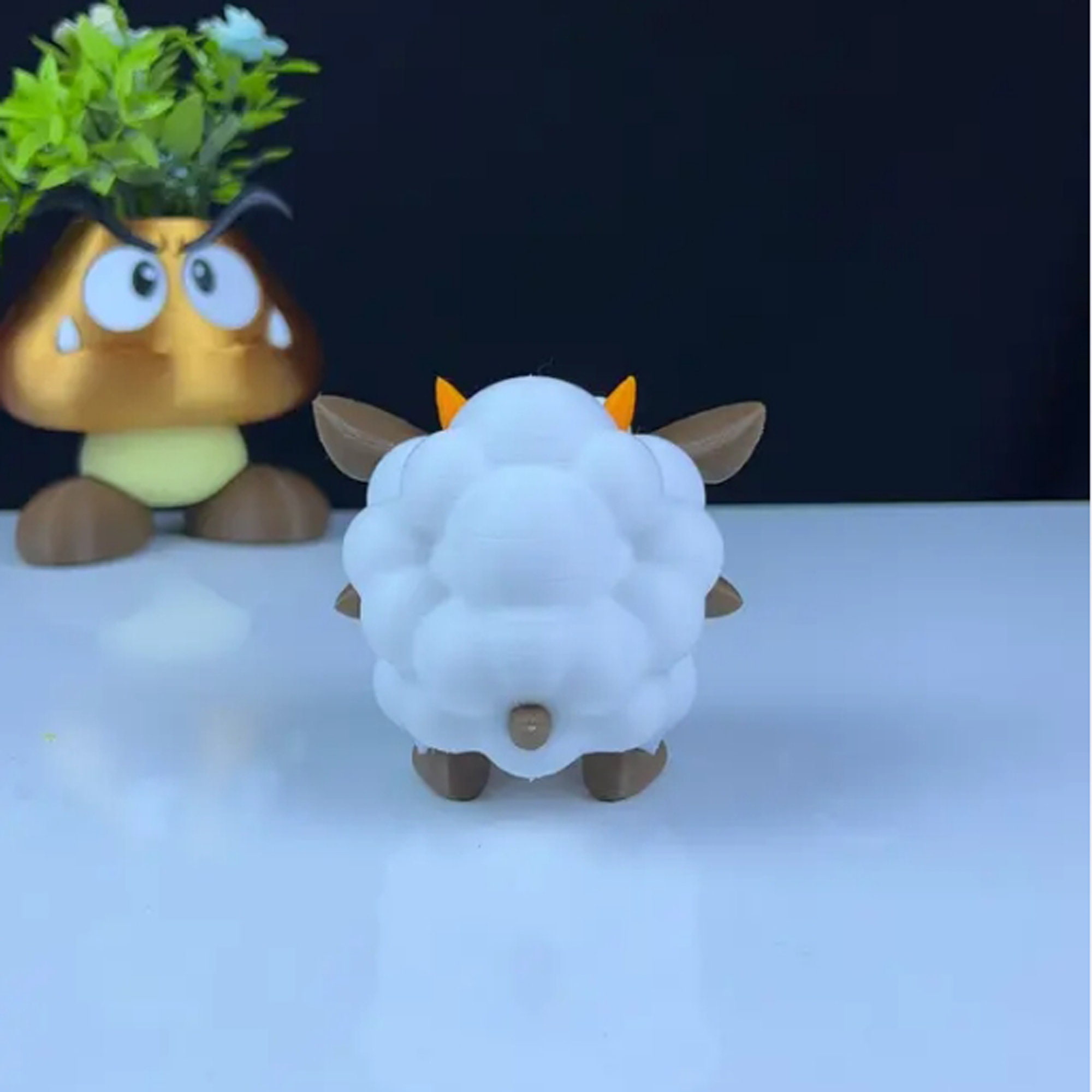 Lamball 3D Printed Model Palworld Game Collectible Figurine Fan Art ...