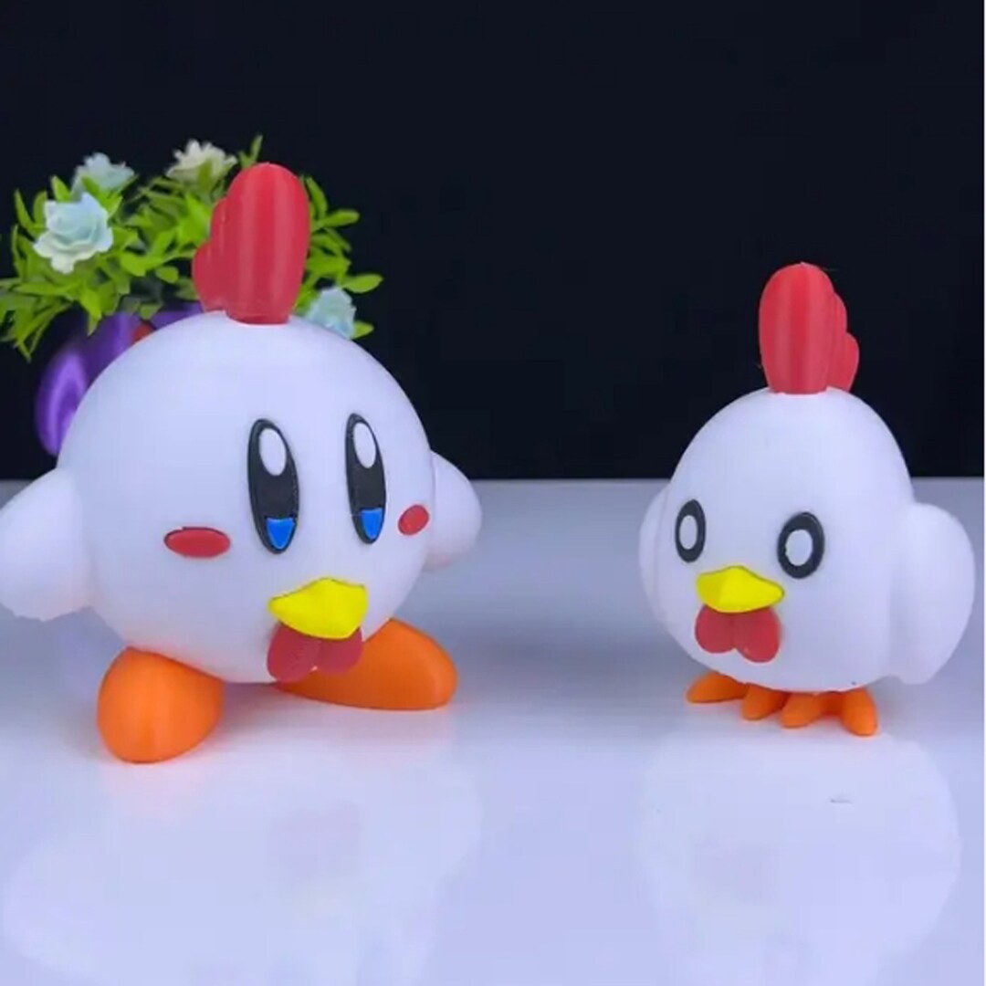 Kirby Chikipi 3D Printed Model Palworld Game Collectible Figurine Fan ...
