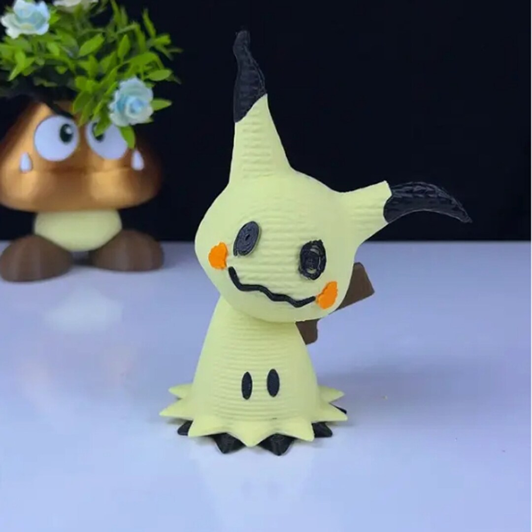 Mimikyu Crochet 3D Printed Model Pokemon Game Collectible Figurine Fan ...