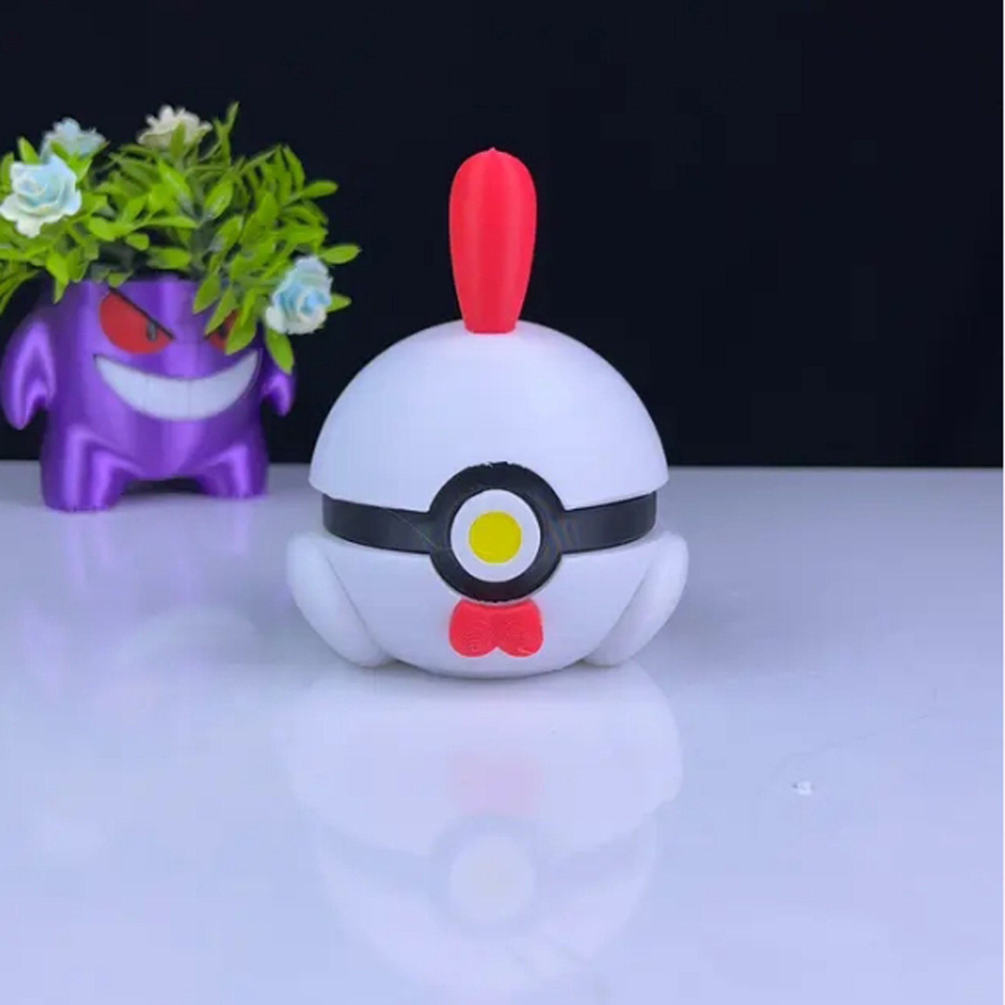 Chikipi Pokeball 3D Printed Model Palworld Game Collectible Figurine ...