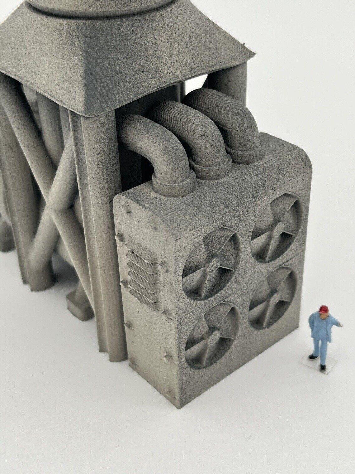 HO Scale Refinery Boiler, Ho Scale Model Train Item - Etsy