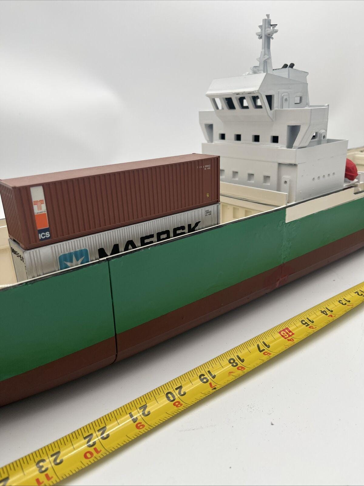 Ho Scale Cargo Ship, 32" - Etsy