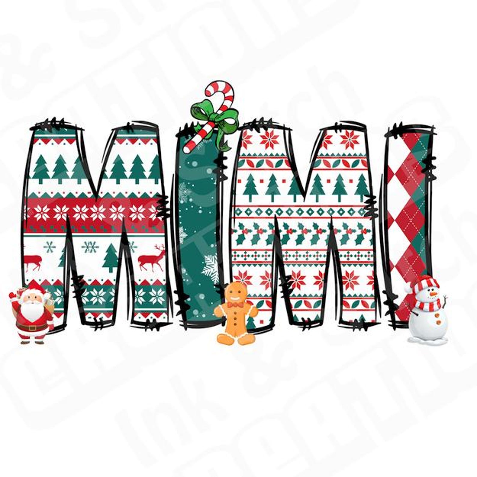 Mimi Christmas, Transparent Background, 300 or Better Dpi, Png Image ...