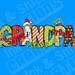 GRANDPA Grinch Christmas, Caps, Transparent Background, 300 or Better ...