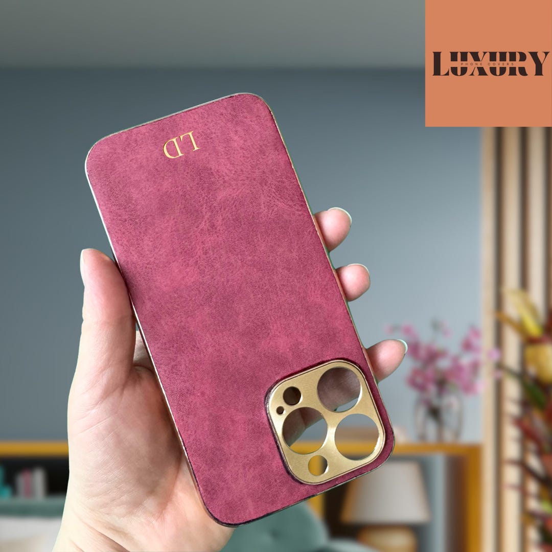 Handmade Luxury Suede Phone Case – Personalized & Unique, Custom ...