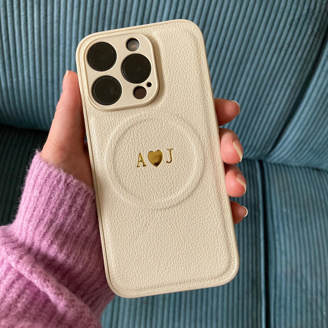Personalized Initials Name Case for iPhone 11 12 13 14 15 16 Pro Max ...
