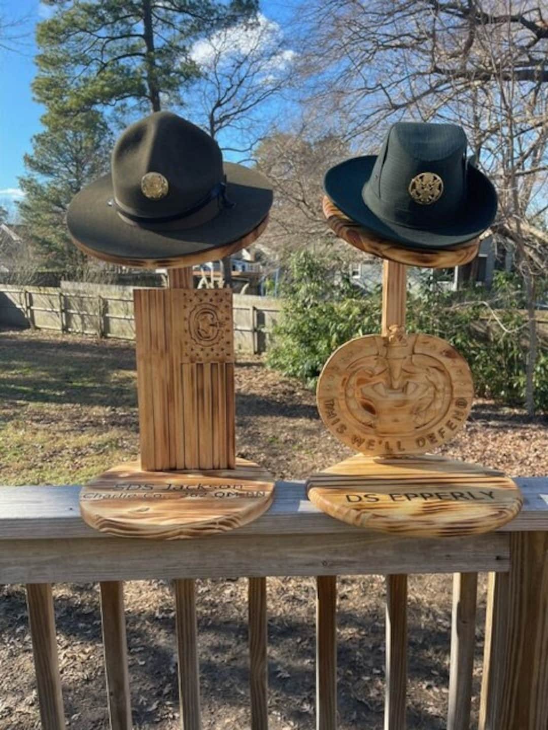 Male/female Drill Sergeant Hat Stand - Etsy