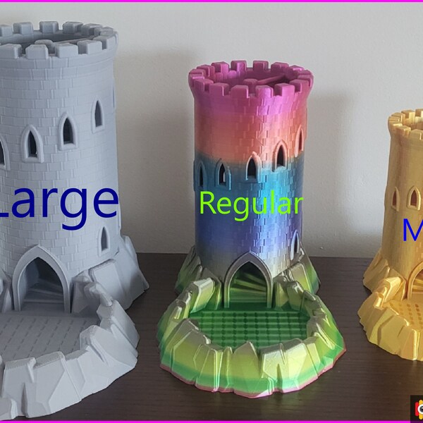 3d Printed Dice Tower Spiral - Etsy