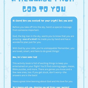 Kids Bible Activities for Travel | Airplane Games & Printable Workbook ...