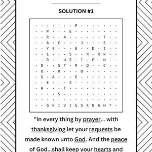 Instant Download Bible Verse Word Search for Kids Fun Scripture ...