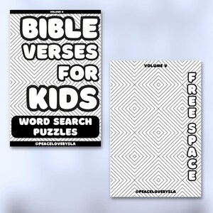 Instant Download Bible Verse Word Search for Kids Fun Scripture ...