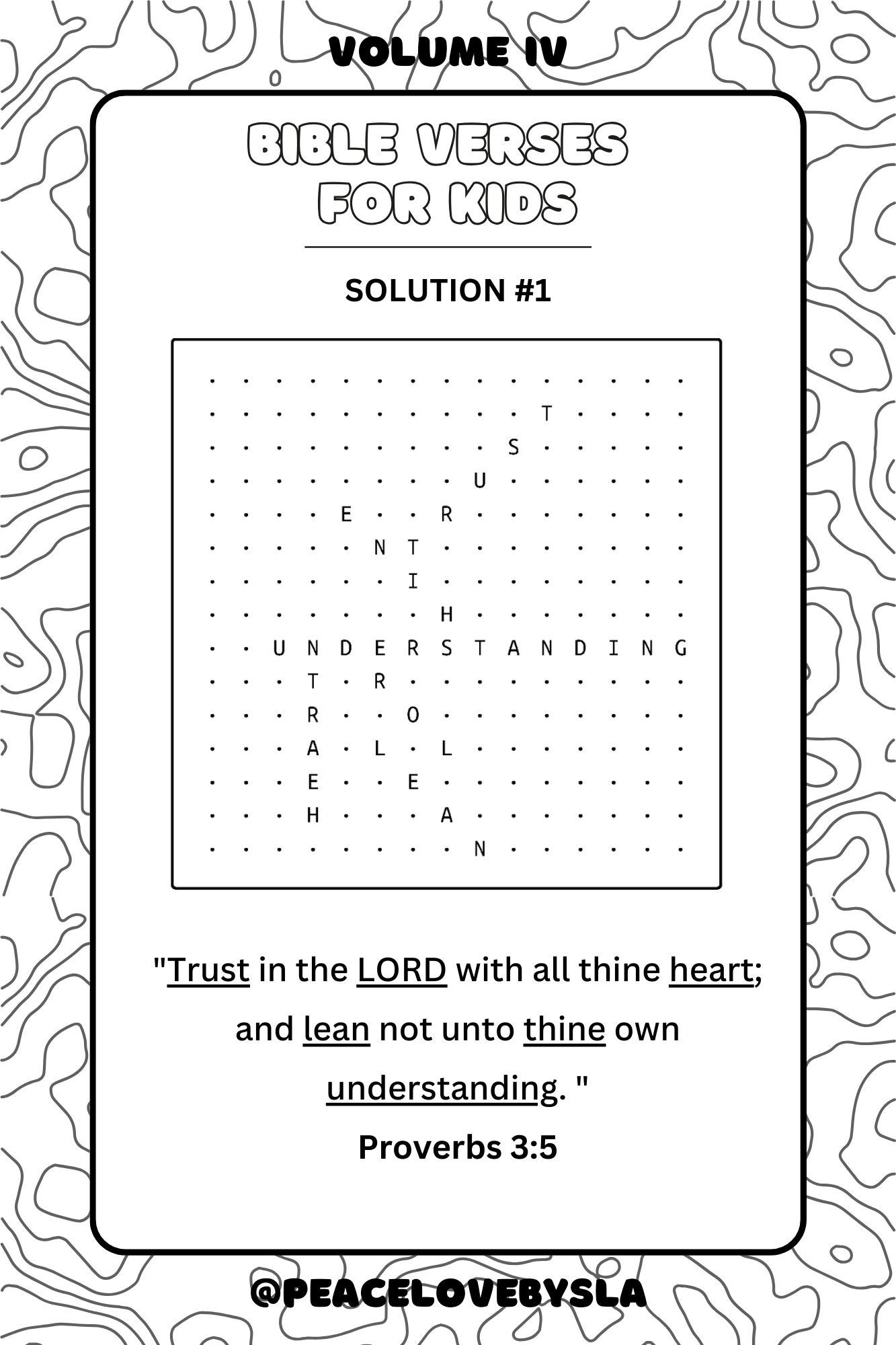 Instant Download Bible Verse Word Search for Kids Fun Scripture ...