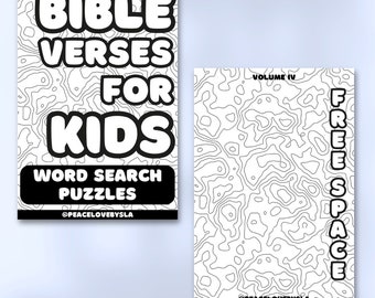 Instant Download Bible Verse Word Search for Kids Fun Scripture ...